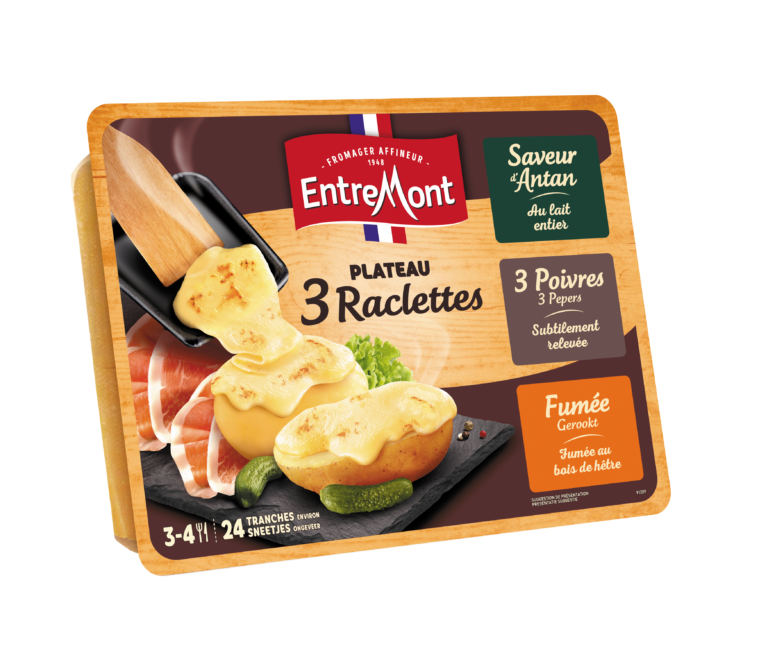 Découvrez le Plateau Gourmand 3 Raclettes Entremont