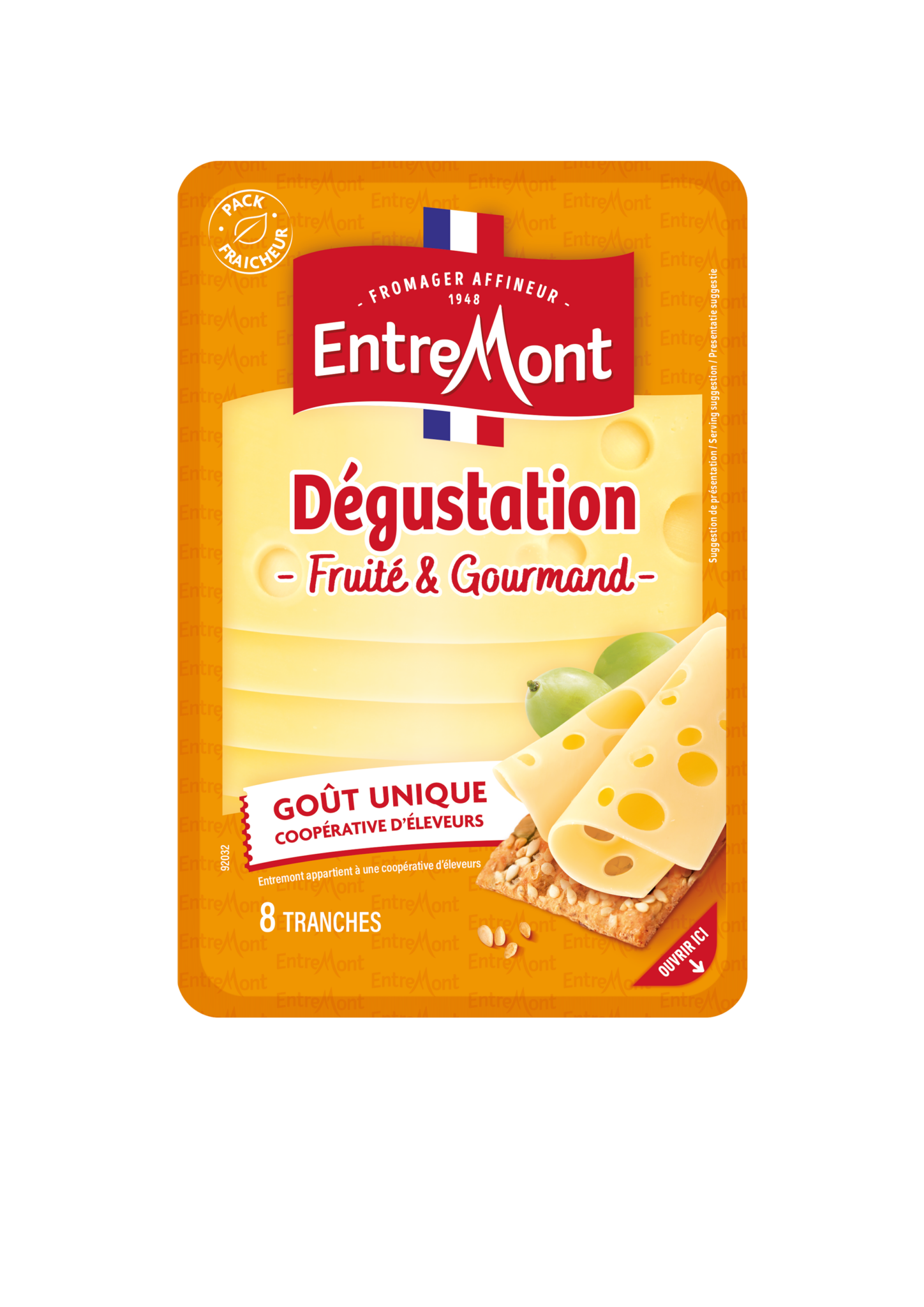 Découvrez les Fromages en Tranches Entremont