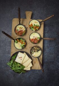 Recettes originales pour une soirée raclette Entremont