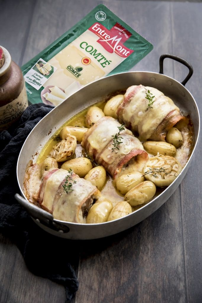 Filet Mignon en croûte au Comté Entremont et Lard frais
